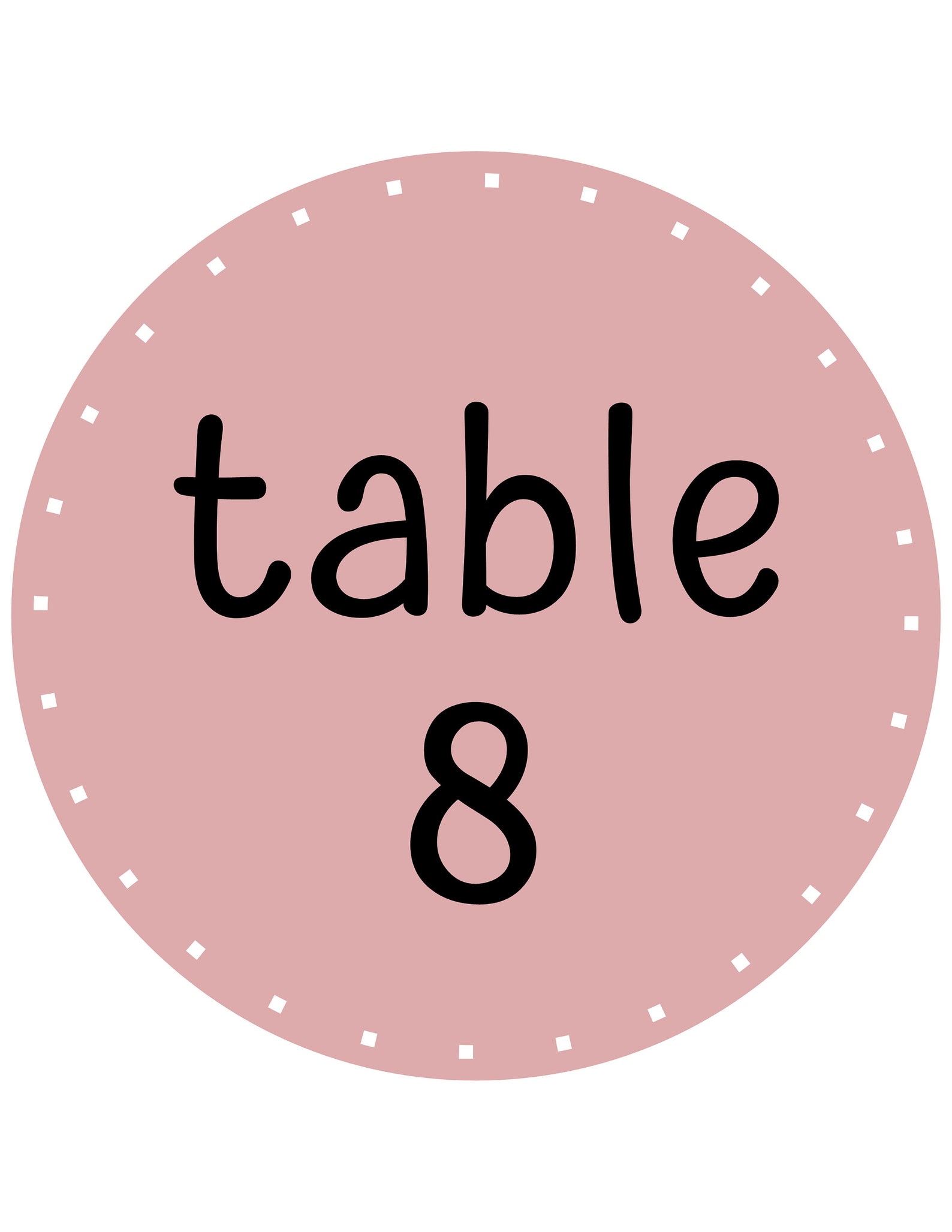 Boho Calm Colors Classroom Table Numbers, Table, Team and Group Numbers ...