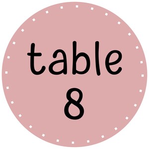 Boho Calm Colors Classroom Table Numbers, Table, Team and Group Numbers ...