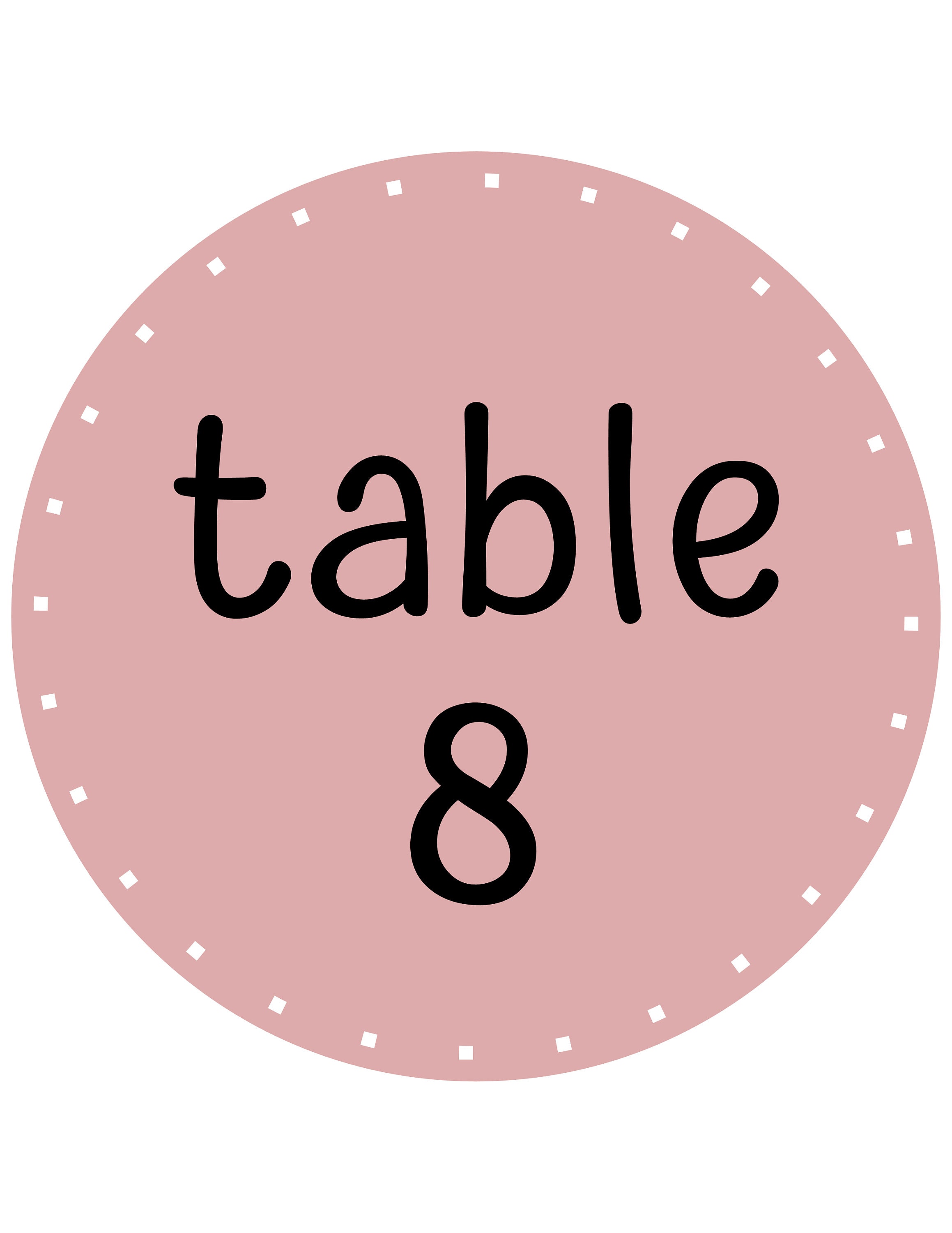 Boho Calm Colors Classroom Table Numbers, Table, Team and Group Numbers ...