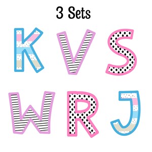 Bulletin Alphabet Letters Classroom Decor, Numbers, Punctuations ...