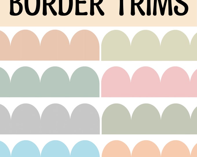 Printable Black and White Bulletin Board Borders, School Board Borders ...