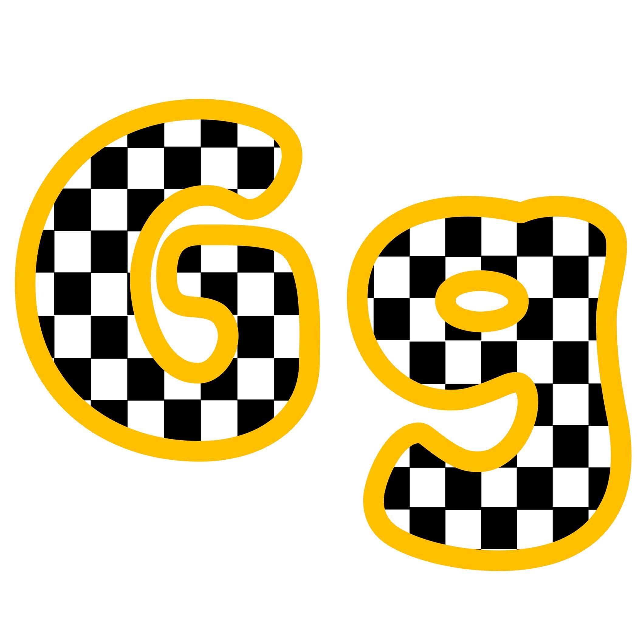 Printable Checkered Bulletin Board Alphabet Letters for Wall Display ...
