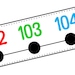 Black and Bright Large Number Line Wall Display,editable Classroom ...