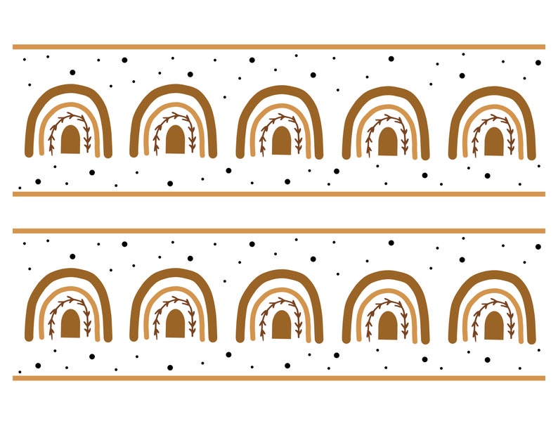 Bulletin Board Borders Ideas Classroom Borders Boho Neutral - Etsy