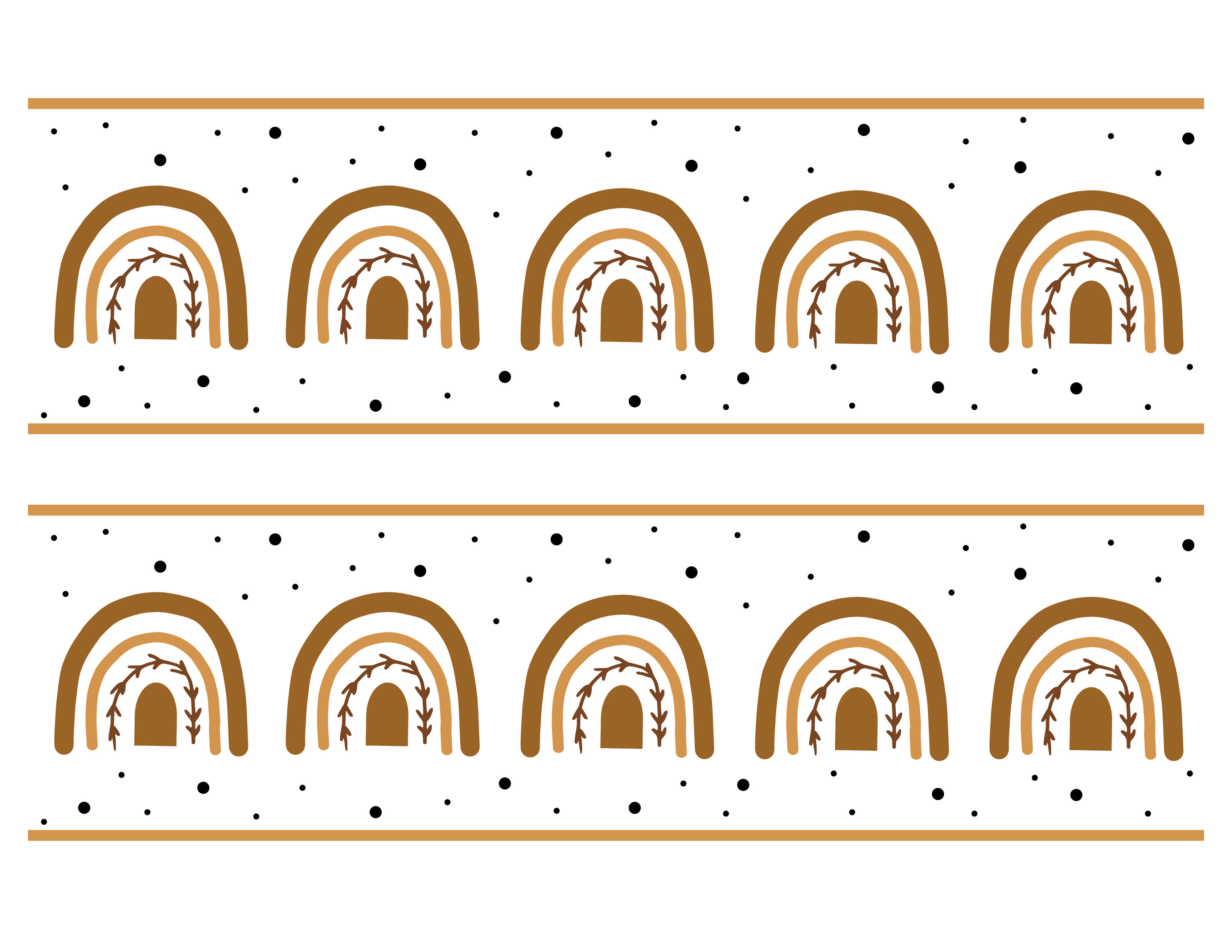 Bulletin Board Borders Ideas Classroom Borders Boho Neutral - Etsy