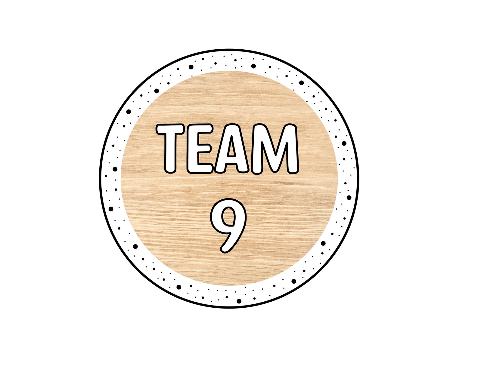 Classroom Table Numbers, Printable Table Numbers,round Table Numbers ...