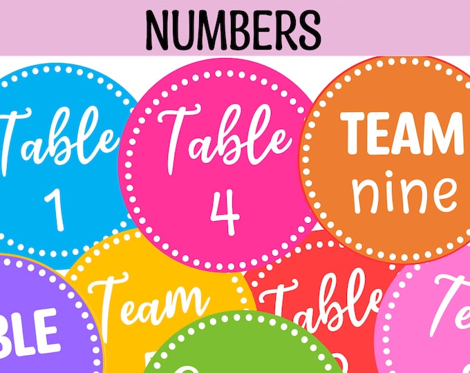 Printable Classroom Labels, Student Name Cards, Bright Name Labels ...