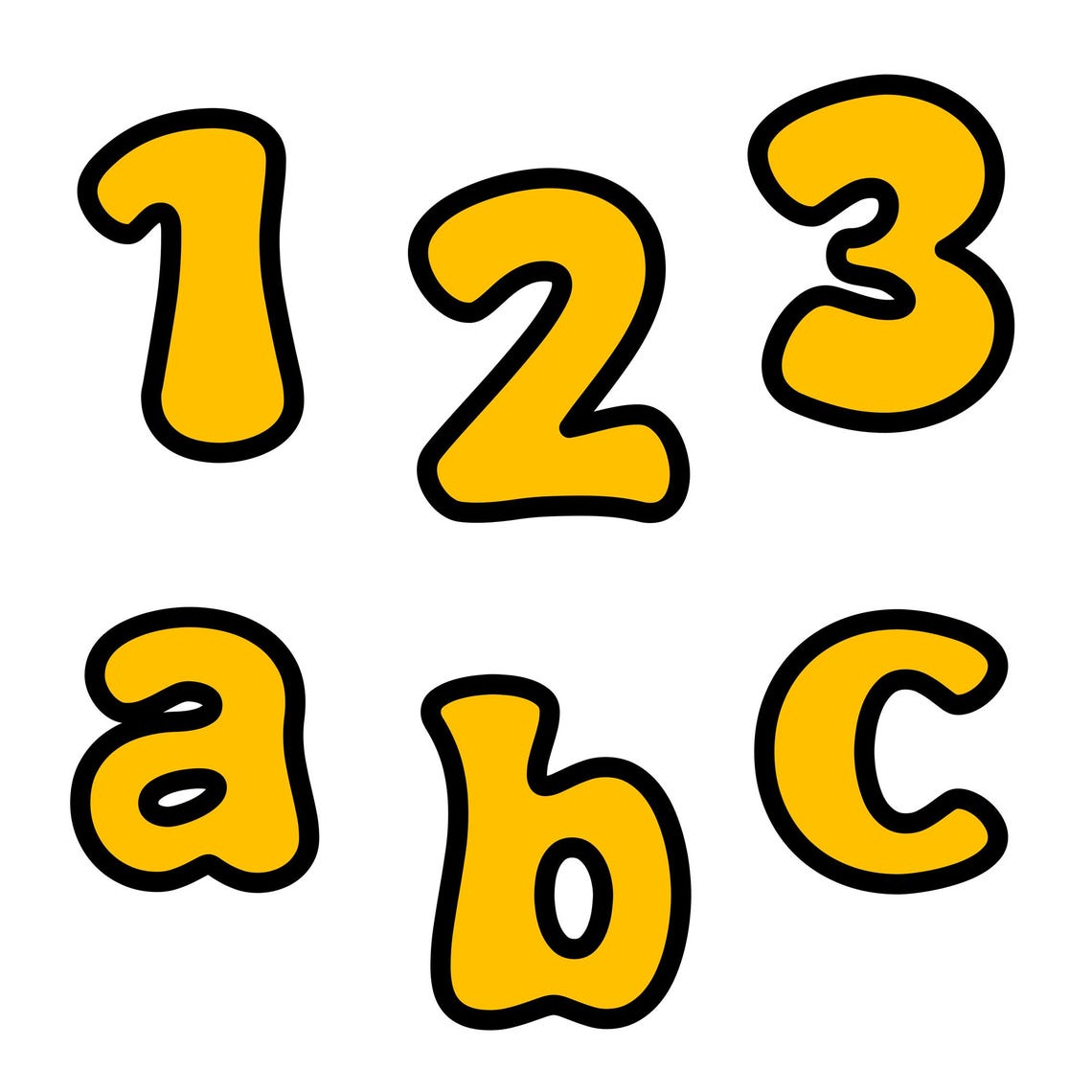 Printable Yellow Bulletin Board Letters for Elementary Decor, Large ...