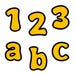 Printable Yellow Bulletin Board Letters for Elementary Decor, Large ...