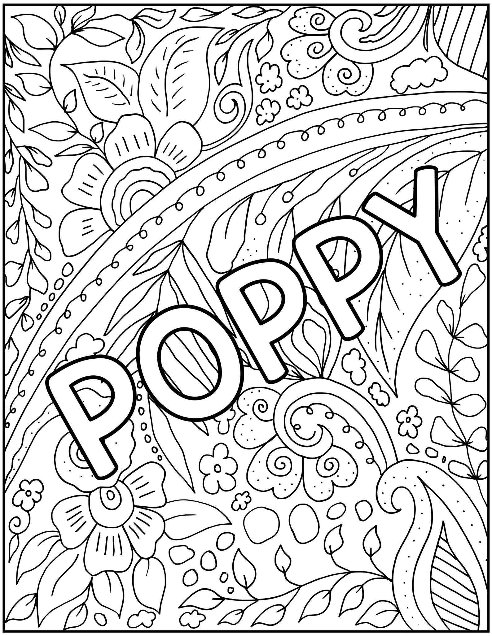 Printable Personalized Name Coloring Worksheets, Custom Name Coloring ...