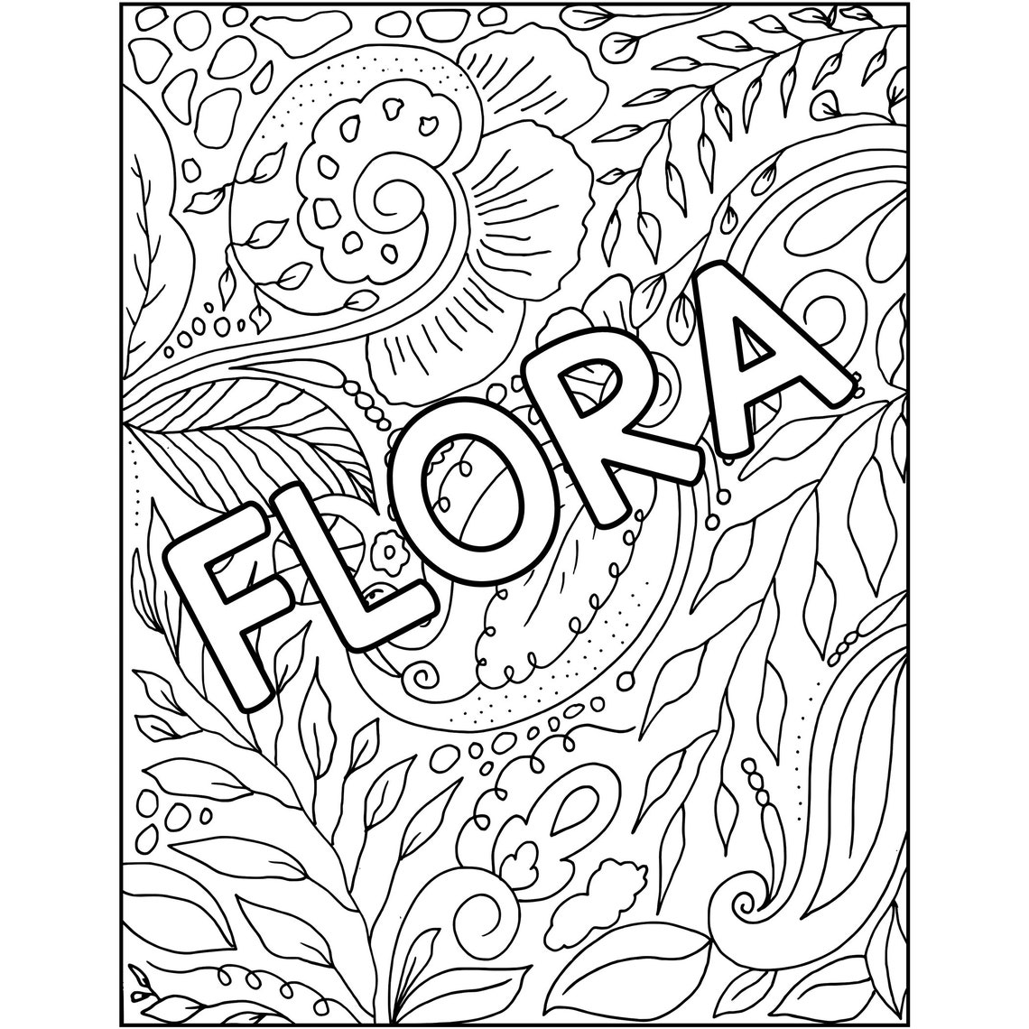 Printable Personalized Name Coloring Pages, Custom Name Coloring ...