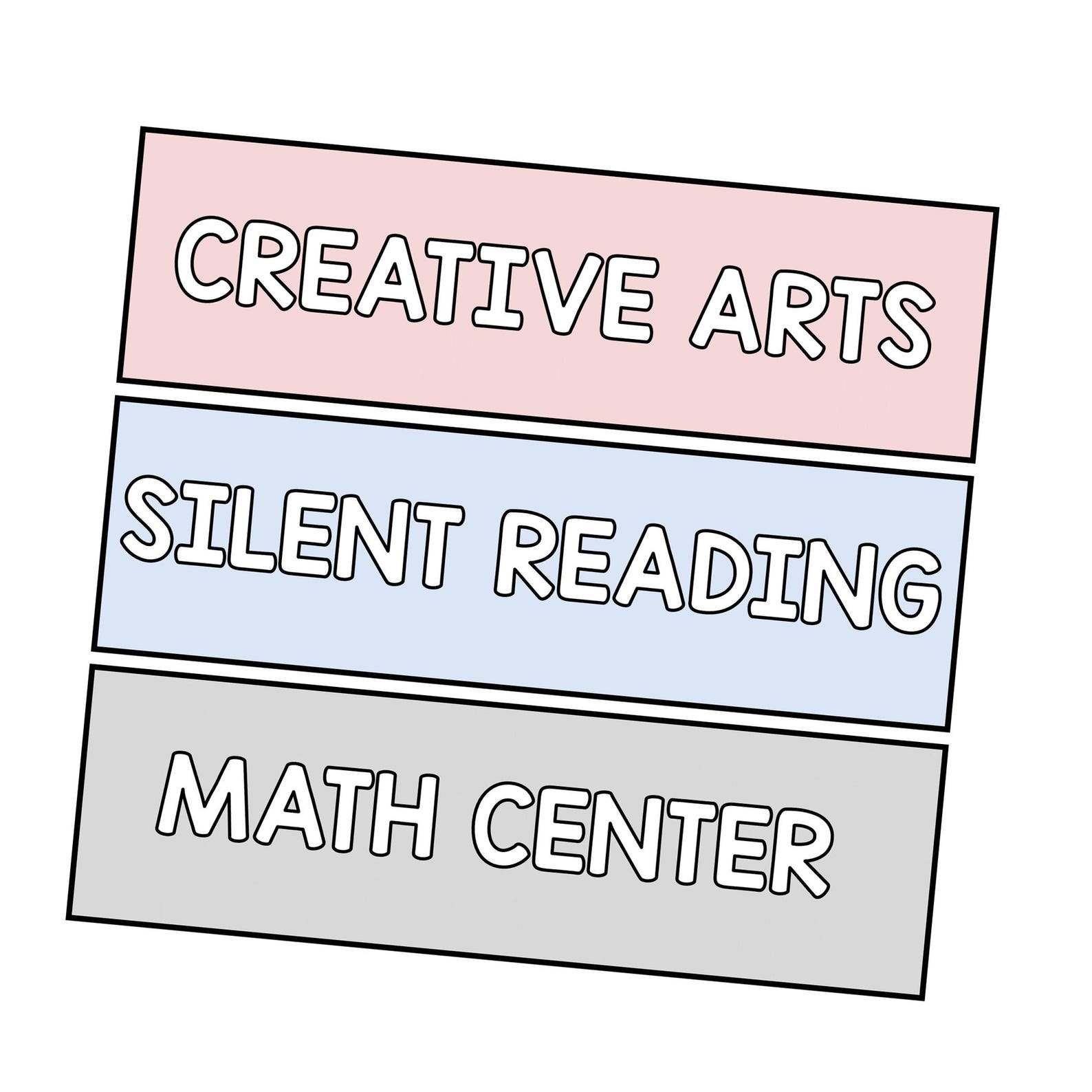 Printable Modern Calm Colors Classroom Schedule Cards, Editable ...