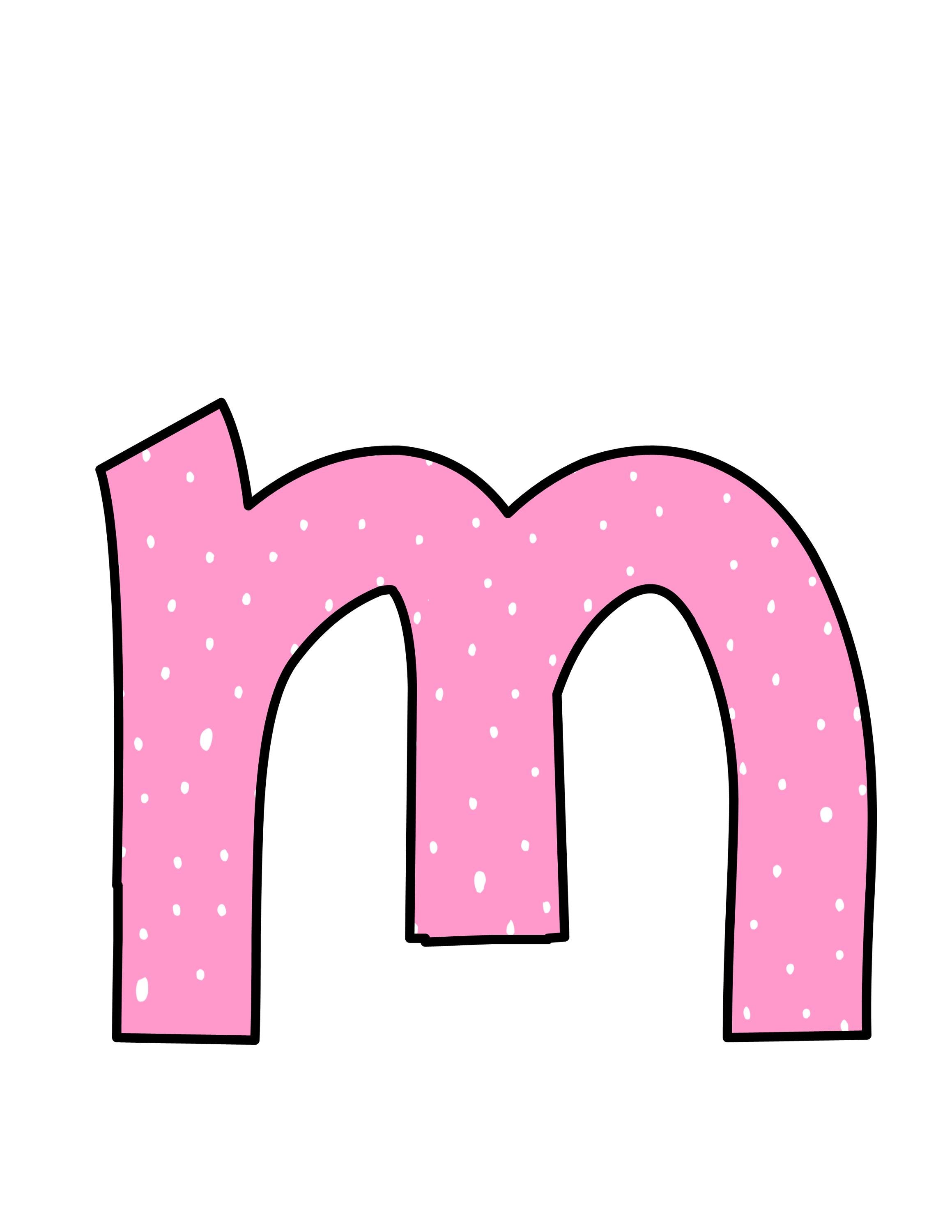 Printable Boho Lined Bulletin Board Alphabet Letter, Wall Display ...