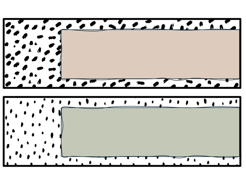 Printable Classroom Labels, Boho Neutral Student Name Plates, Desk Name ...