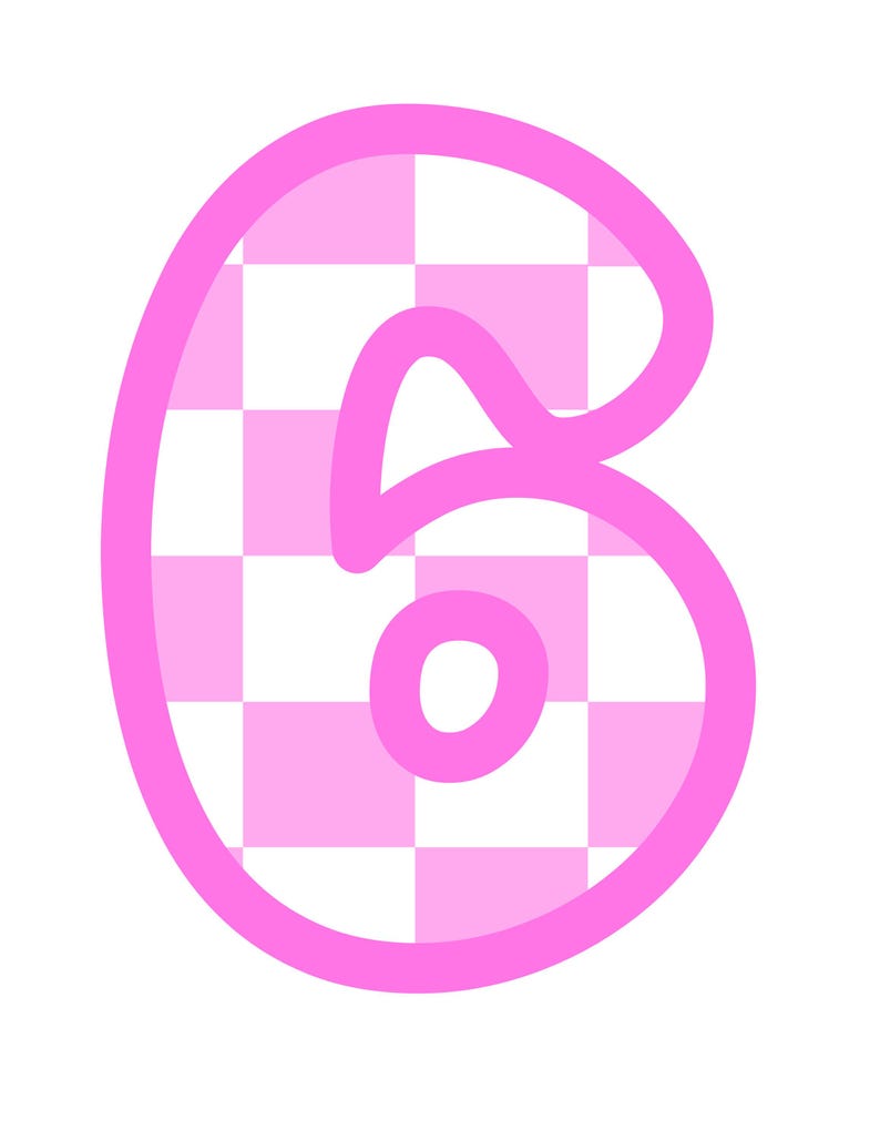 Printable Pink Checkered Bulletin Board Letters, Alphabets, Decorative ...