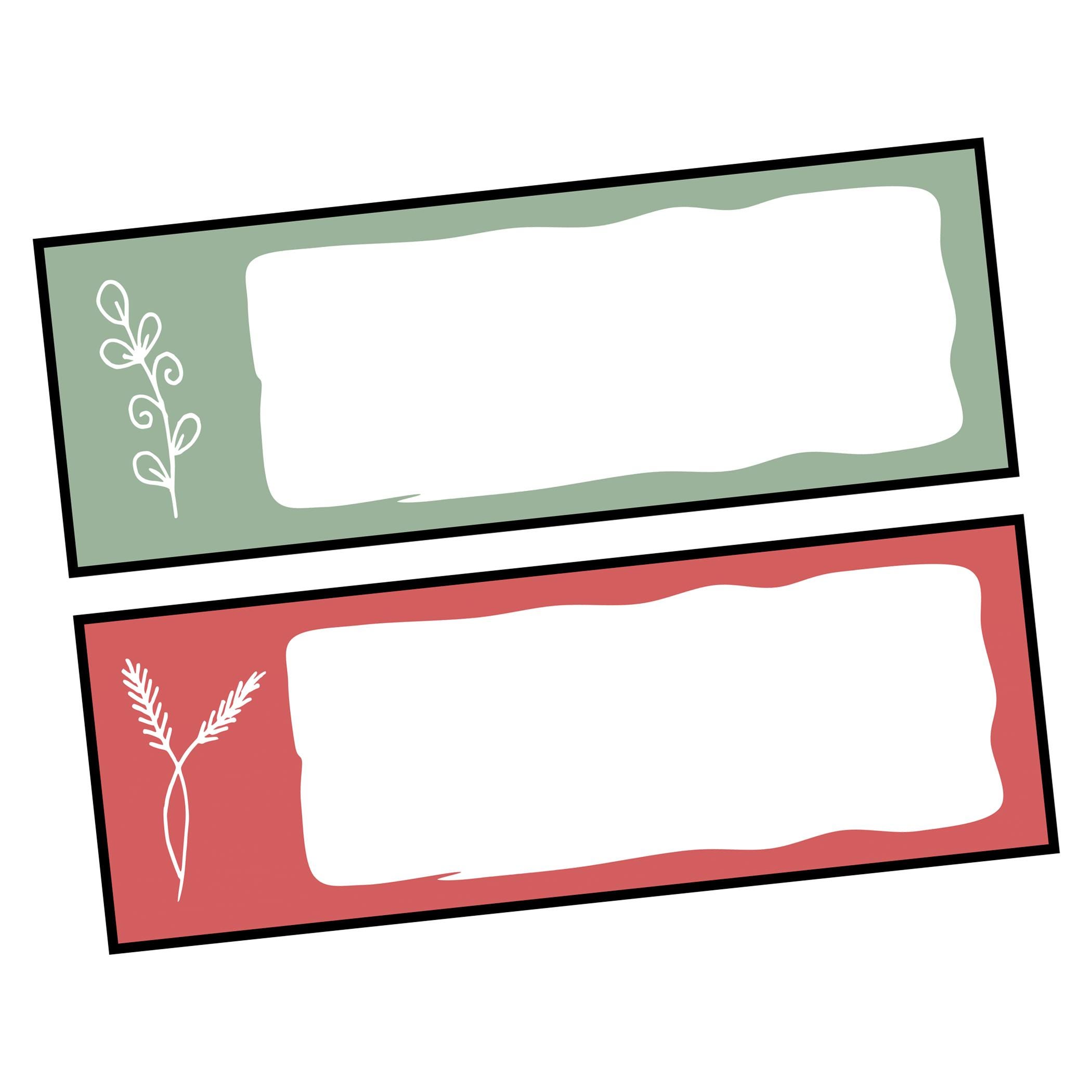 Printable Fall Name Labels, Autumn Classroom Labels, Fall Name Posters ...