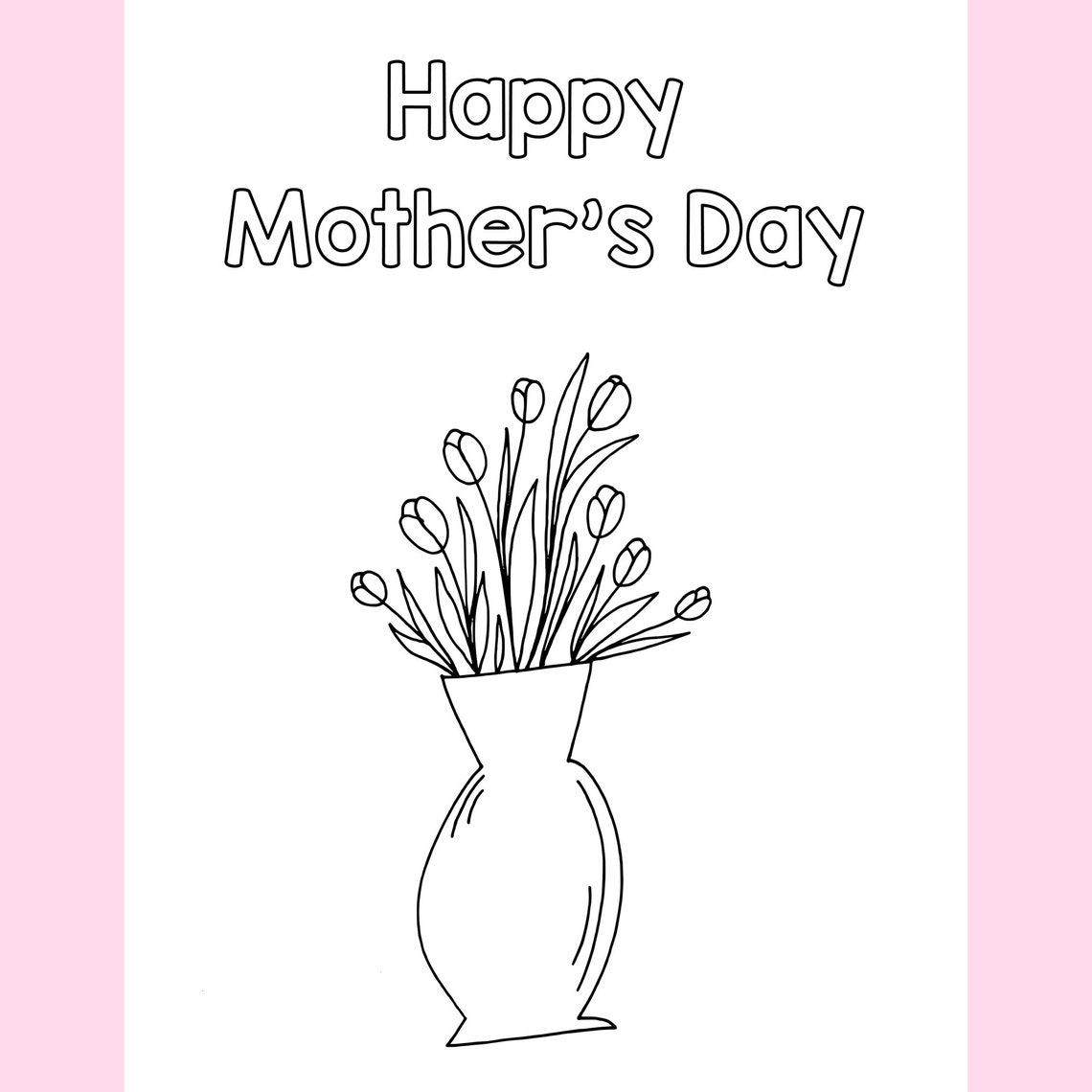Printable Mother's Day Coloring Pages, Mother's Day Coloring Worksheets ...