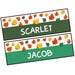 Printable Fall Name Labels, Autumn Classroom Labels, Fall Name Posters ...