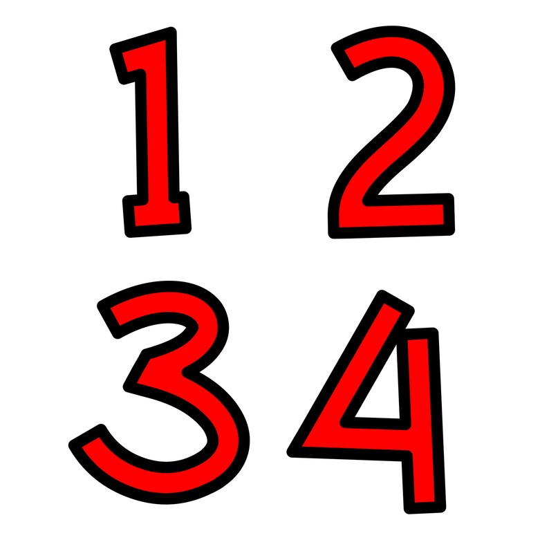 Printable Large Red Bulletin Board Alphabet Letters, Large Alphabet ...