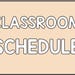 Printable Modern Calm Colors Classroom Schedule Cards, Editable ...