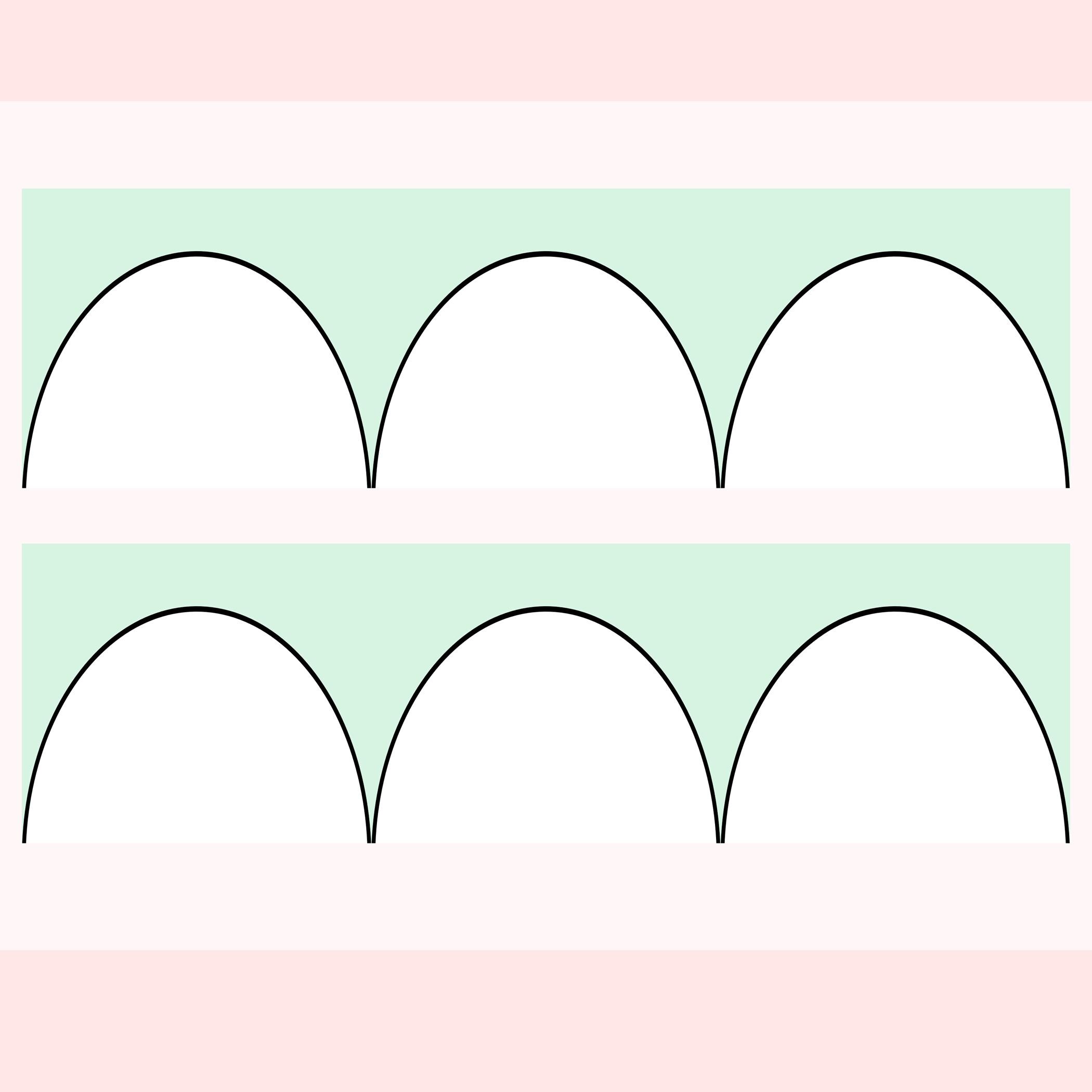 Printable Boho Bulletin Board Borders, Border Trims, Scalloped Borders ...