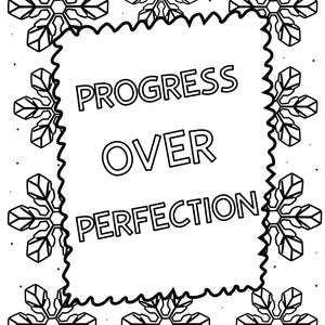 Printable Growth Mindset Coloring Pages, Editable Motivational Coloring ...