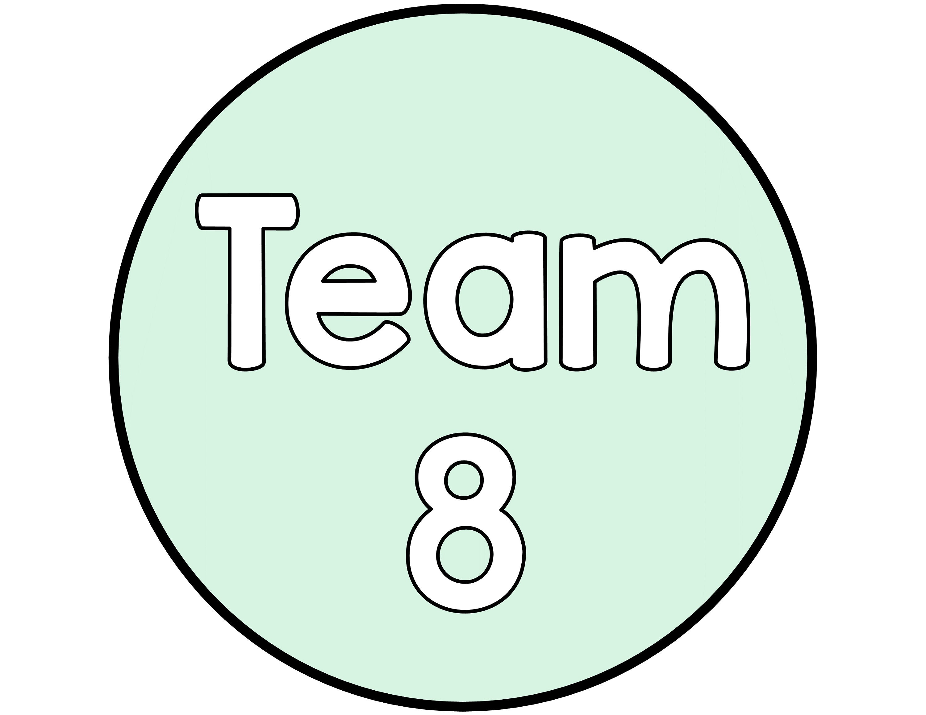 Boho Calm Colors Classroom Table Numbers, Table, Team and Group Numbers ...