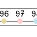 Printable Large Number Line, Pastel Colors Number Line, Number Line ...