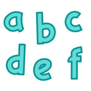 Printable Colorful Bulletin Board Alphabet Letters, Alphabet Letters ...