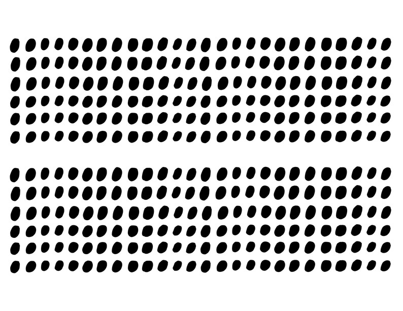 Bulletin Board Borders, Black Spotty Borders, Minimalistic Borders ...