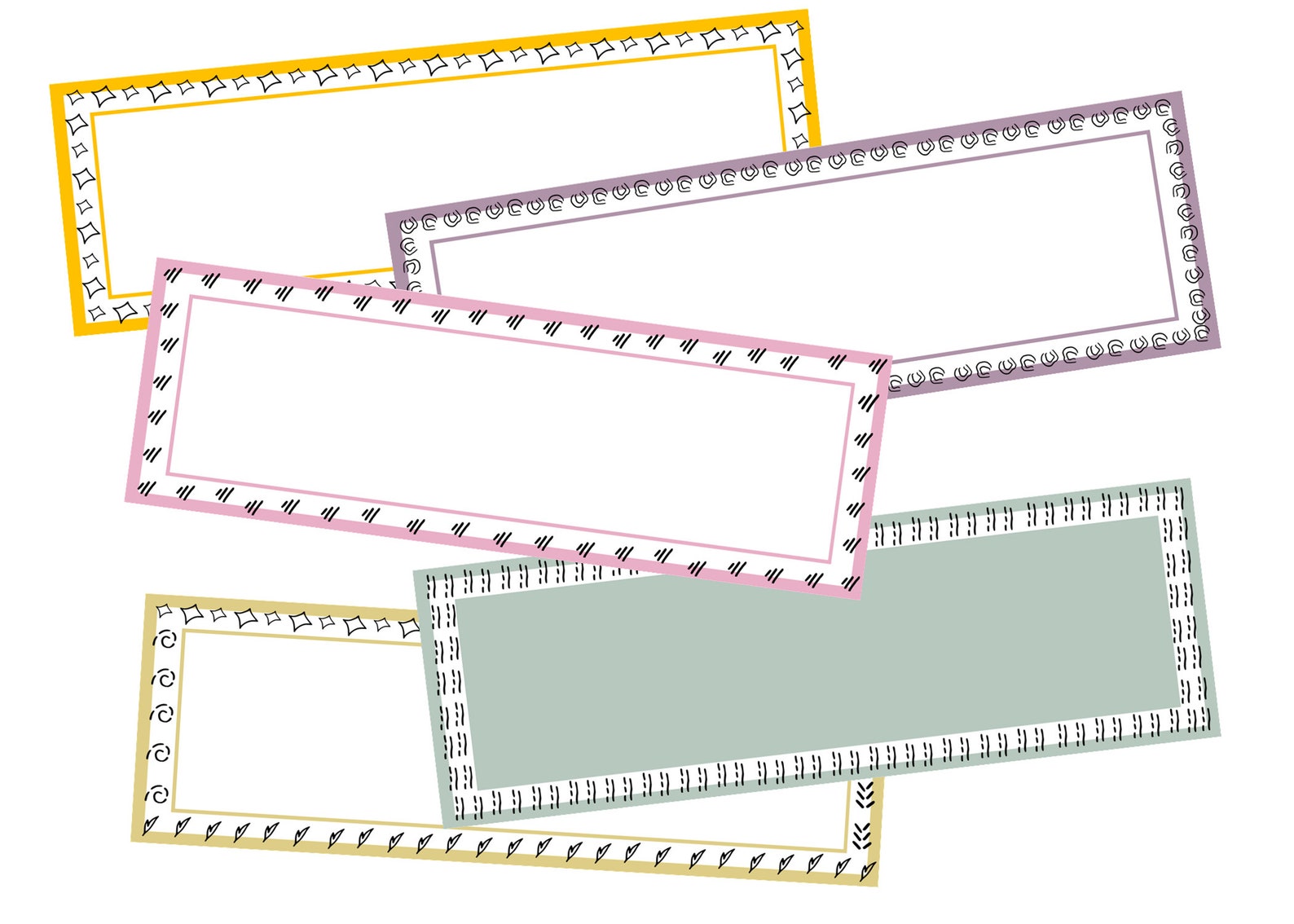 Boho Classroom Labels, Student Name Tags, Back to School Labels ...