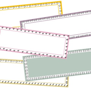 Boho Classroom Labels, Student Name Tags, Back to School Labels ...