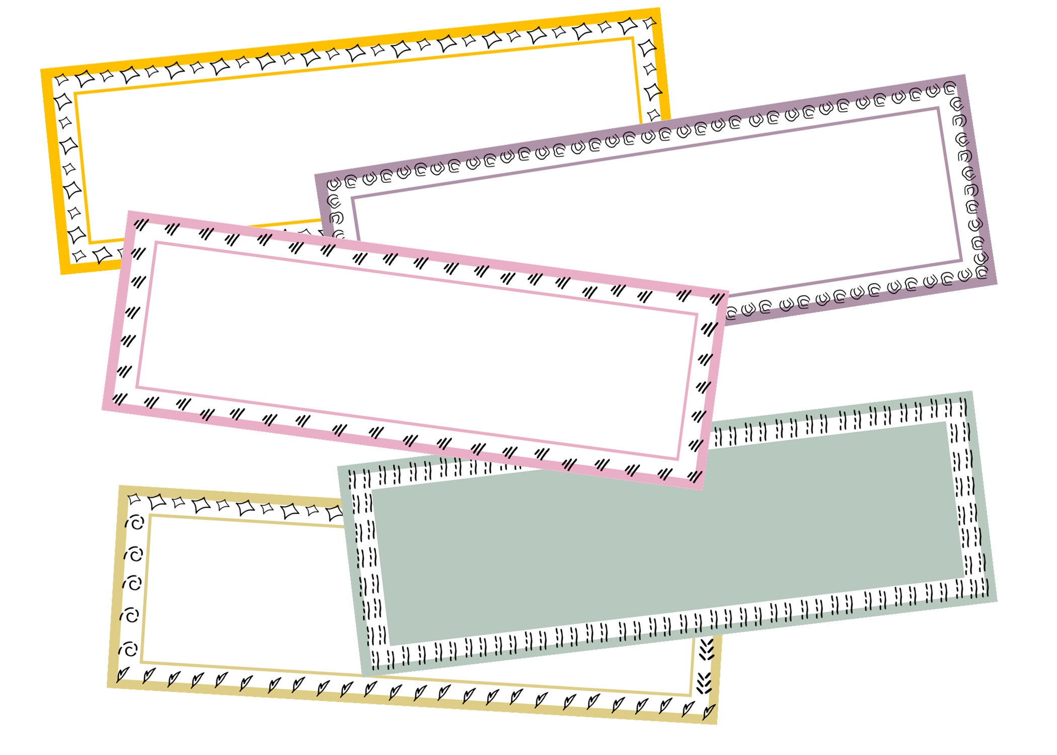 Boho Classroom Labels, Student Name Tags, Back to School Labels ...