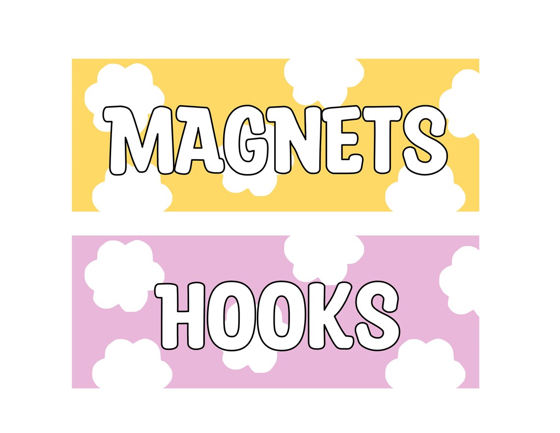 Student Name Labels, Pastel Color Name Tags, Student Cubby Name Plates ...