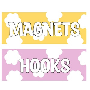 Student Name Labels, Pastel Color Name Tags, Student Cubby Name Plates ...