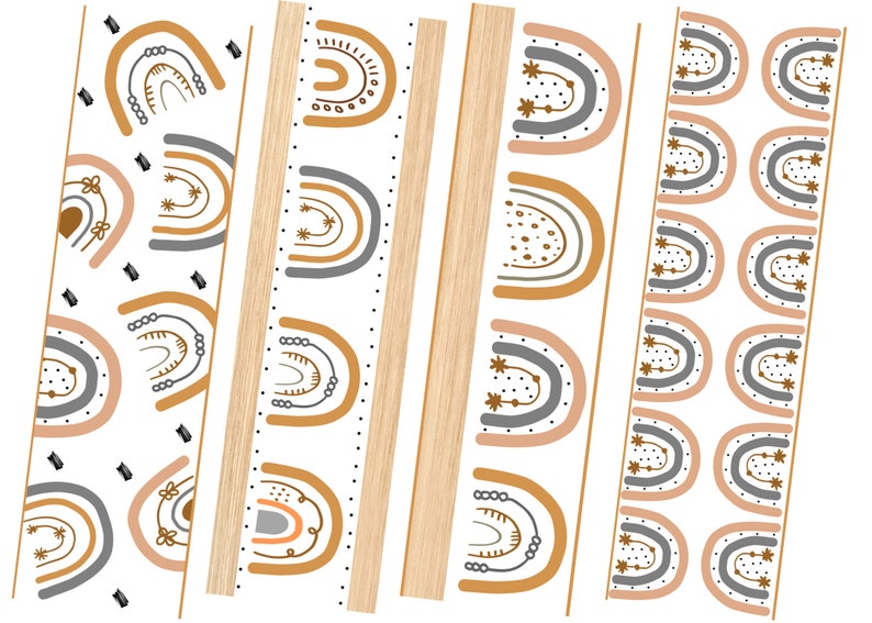 Bulletin Board Borders Ideas Classroom Borders Boho Neutral - Etsy