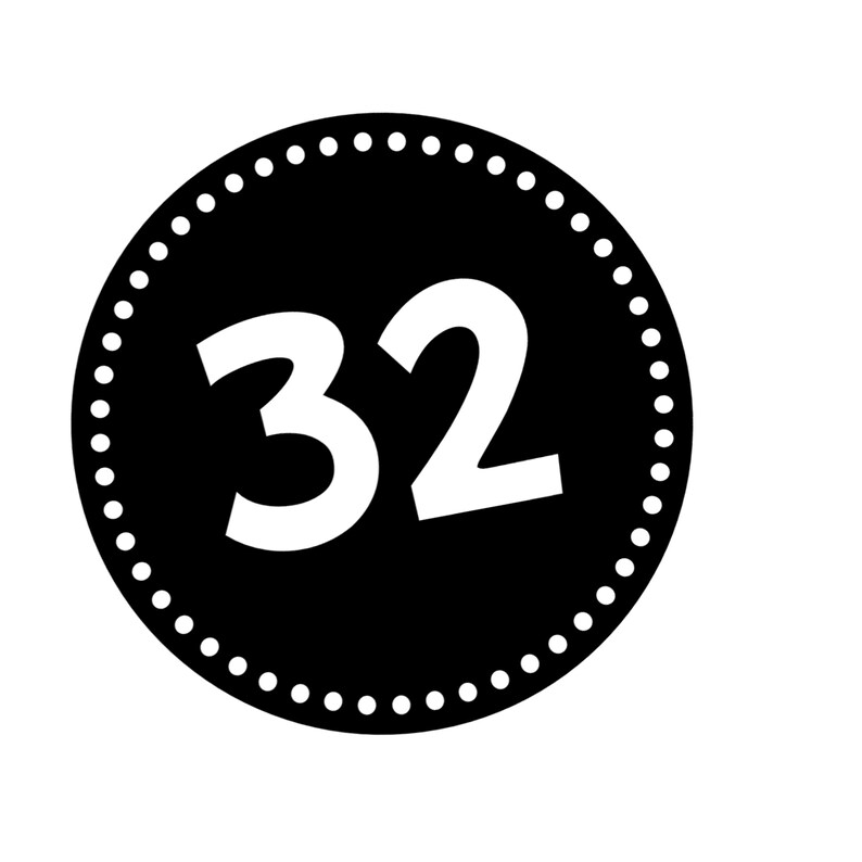 Printable Number Labels Bundle, Boho Classroom Decor (PDF & PPTX) - Etsy