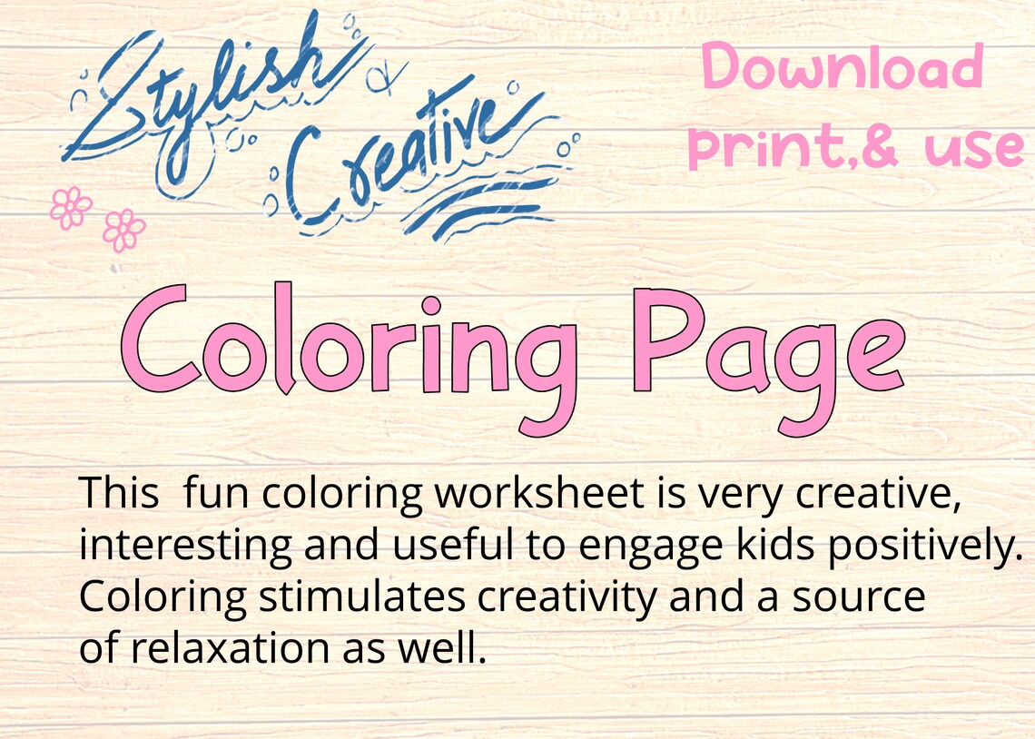 Printable Spring Coloring Page, Happy Spring Coloring Activity ...