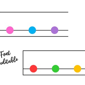 Printable Large Number Line Wall Display, Editable Number Line, Bright ...
