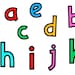 Printable Bright Bulletin Board Large Alphabet Letters, Colorful ...