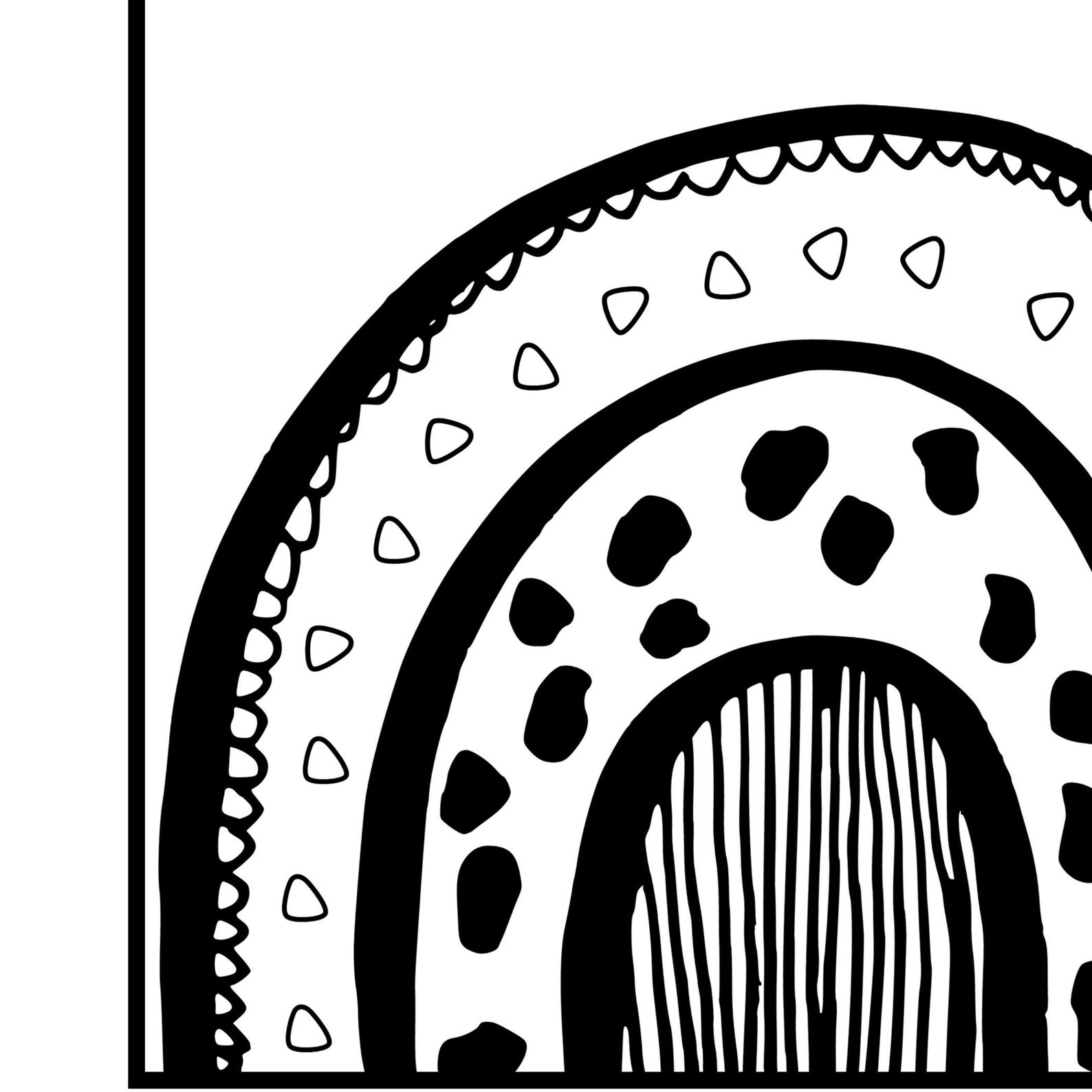 Printable Rainbow Theme Mother's Day Coloring Pages, Editable Coloring ...