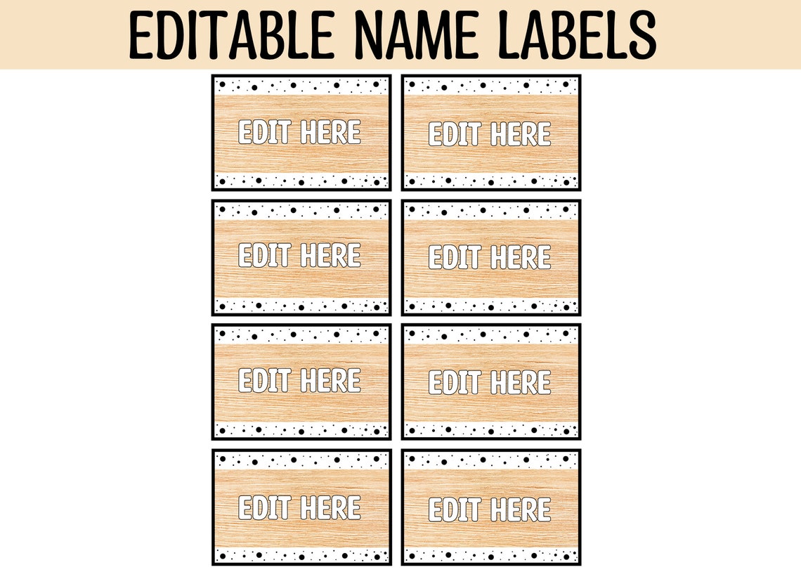 Classroom Labels, Student Name Tags, Back to School Labels, Book Bin ...