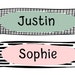 Student Name Tags, Student Labels, Classroom Labels, Boho Classroom ...