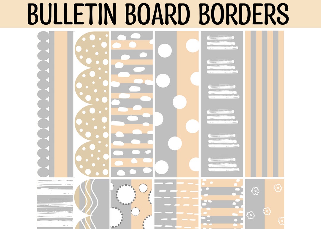 Classroom Borders, Bulletin Board Borders, Back to School Borders ...