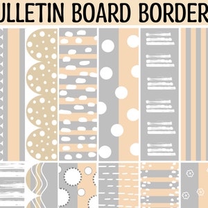 Classroom Borders, Bulletin Board Borders, Back to School Borders ...
