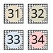 Printable Boho Neutral Number Labels, Classroom Calendar Number Labels ...
