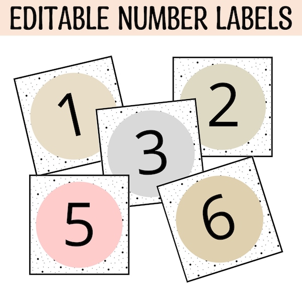 Printable Number - Etsy