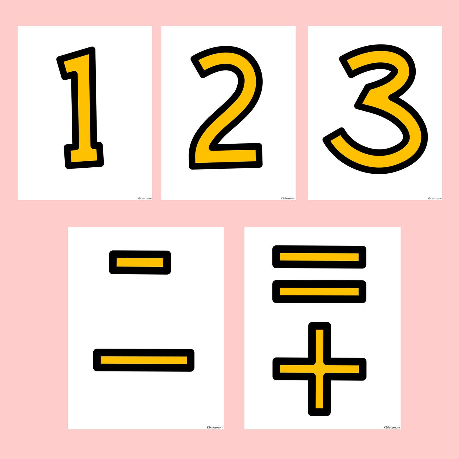 Printable Yellow Bulletin Board Large Alphabet Letters, Editable ...