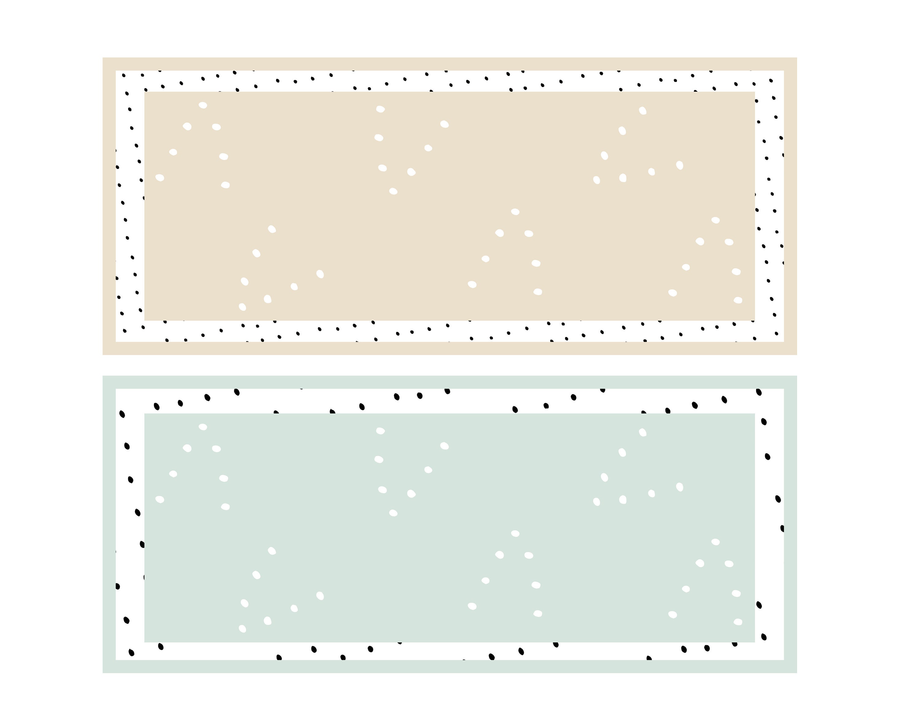 Printable Boho Neutral Name Labels, Student Name Labels, Classroom ...