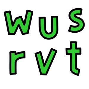 Printable Green Bulletin Board Large Alphabet Letters, Alphabet Letters ...